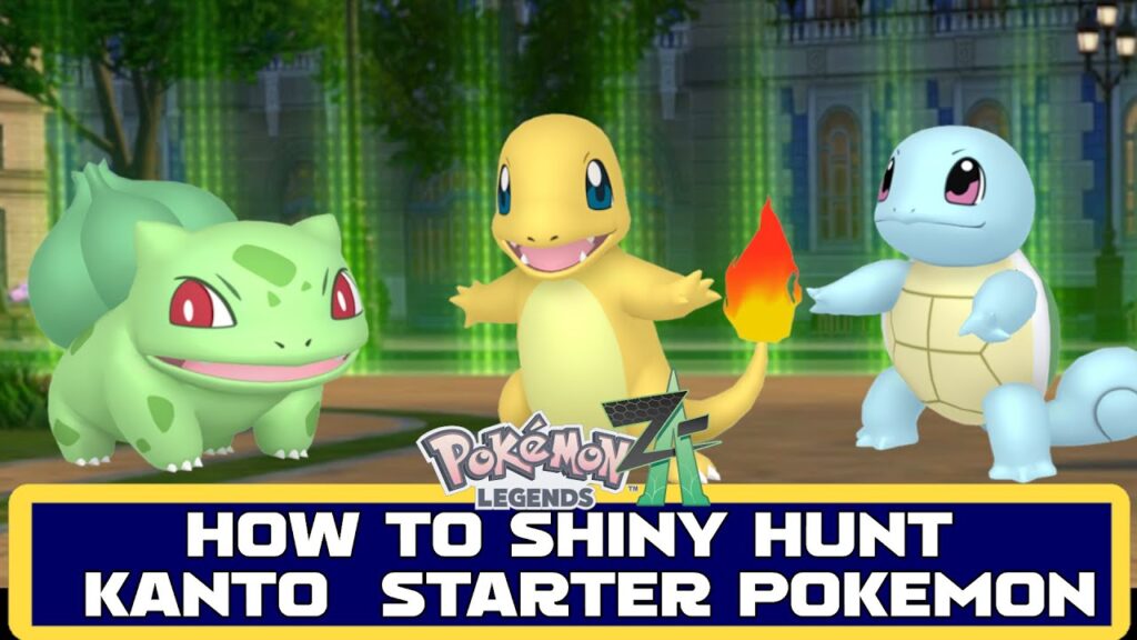 HOW TO GET SHINY KANTO STARTERS IN POKEMON LEGENDS Z-A!! – Shiny ...